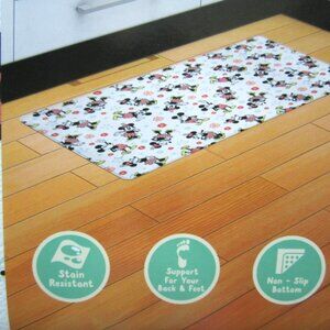 Disney | Kitchen | Disney Mickey Mouse Minnie Flower Anti Fatigue ...